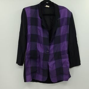 Hot Stuff | Jackets & Coats | Vintage Hot Stuff Brand Purple And Black ...